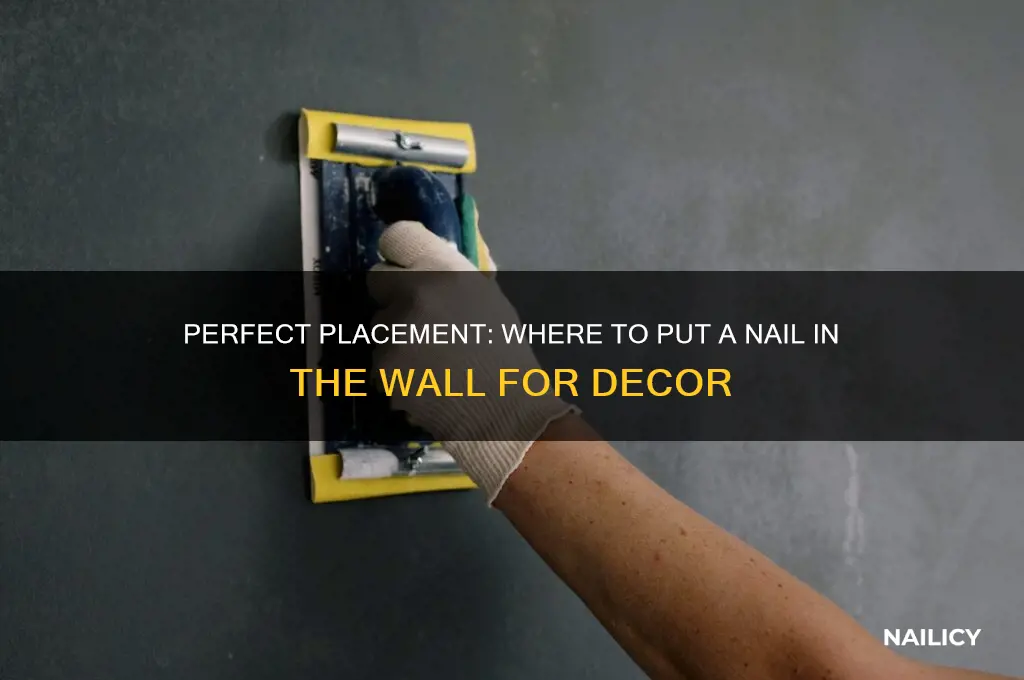 Perfect Placement: Where To Put A Nail In The Wall For Decor | Nailicy