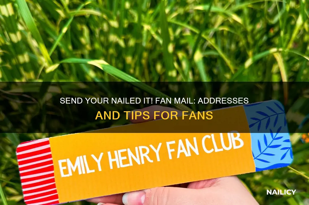 Send Your Nailed It! Fan Mail: Addresses And Tips For Fans | Nailicy