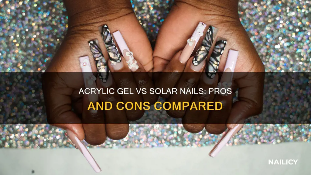 Acrylic Gel Vs Solar Nails: Pros And Cons Compared | Nailicy