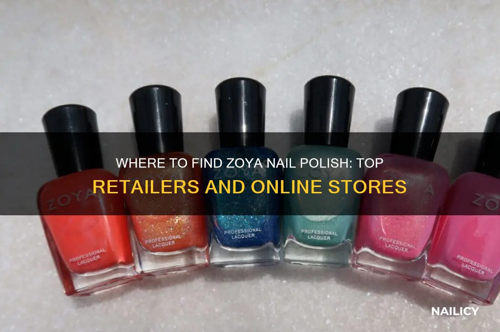 Where To Find Zoya Nail Polish: Top Retailers And Online Stores | Nailicy