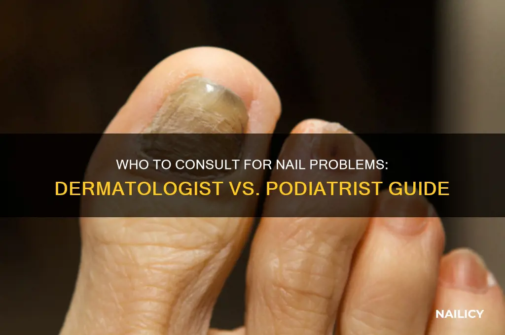 Who To Consult For Nail Problems: Dermatologist Vs. Podiatrist Guide ...