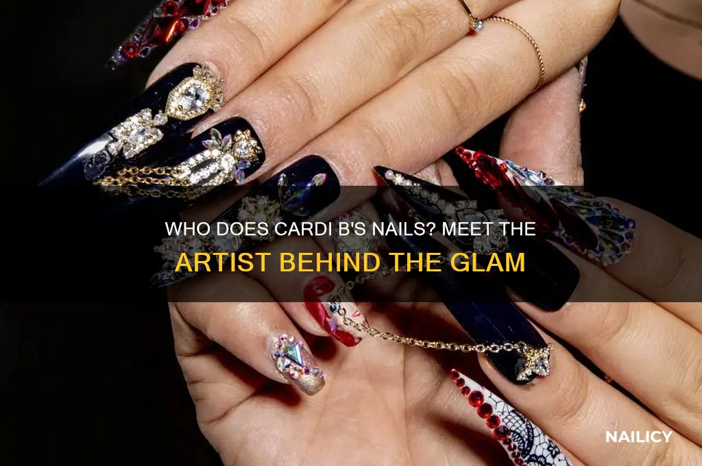Who Does Cardi B's Nails? Meet The Artist Behind The Glam | Nailicy