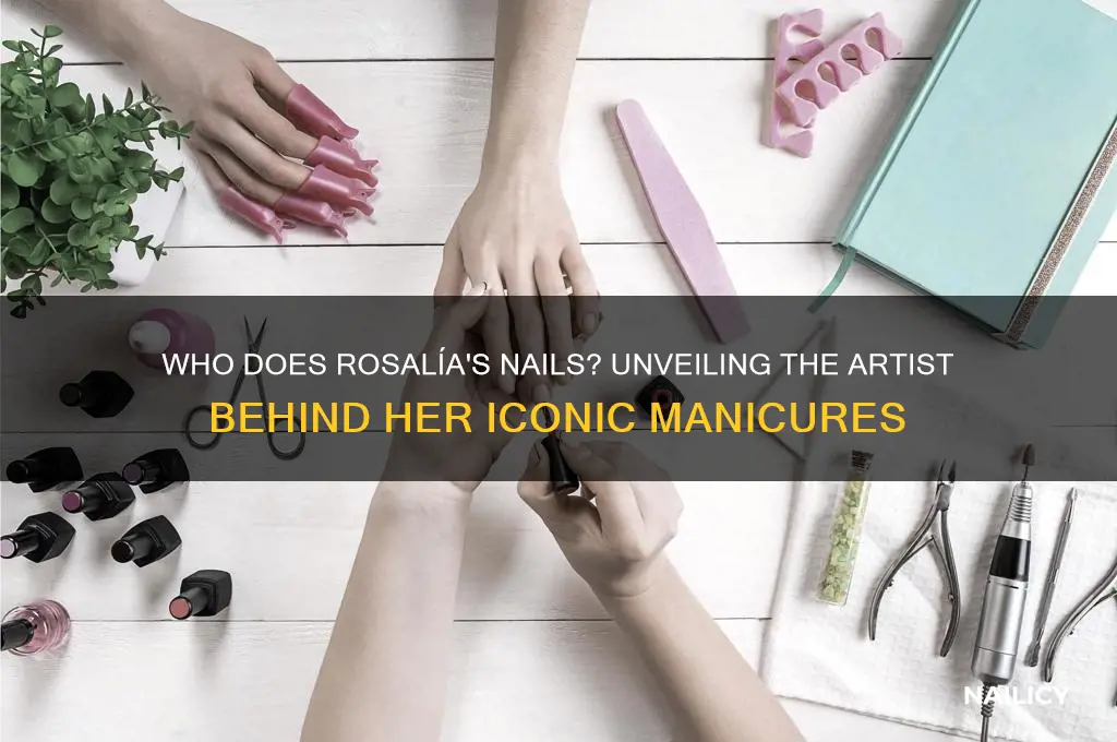 Who Does Rosalía's Nails? Unveiling The Artist Behind Her Iconic ...