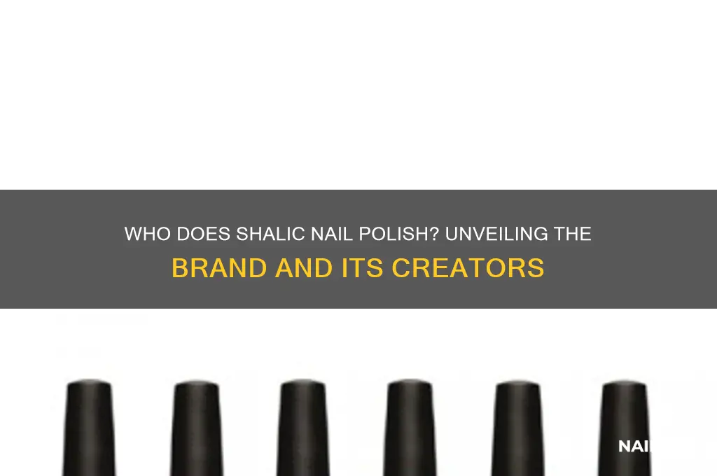 Who Does Shalic Nail Polish? Unveiling The Brand And Its Creators | Nailicy