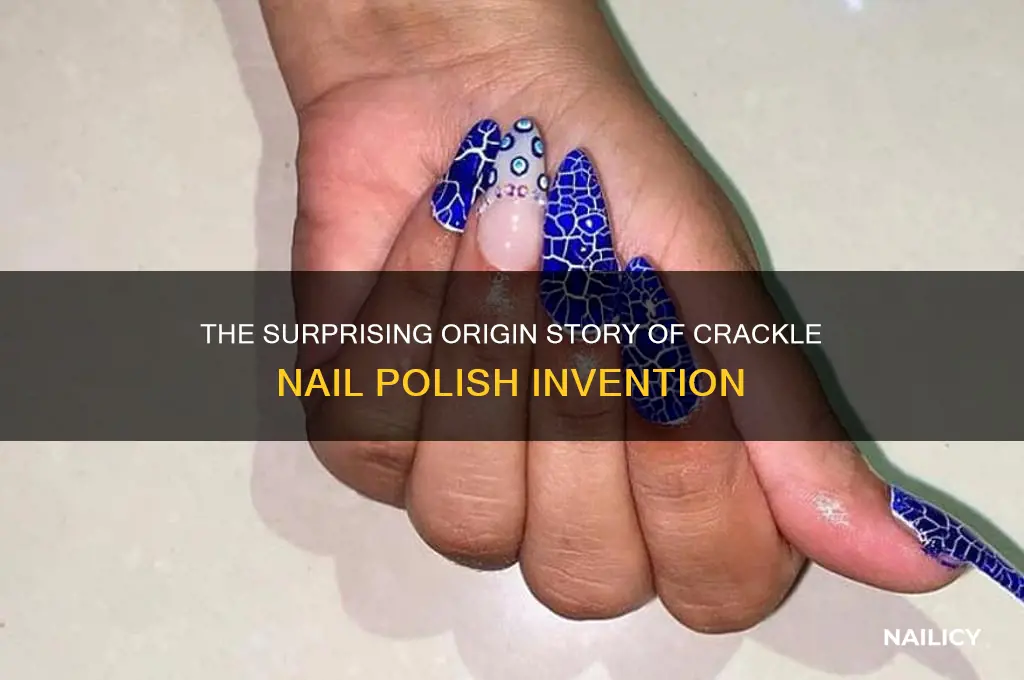 The Surprising Origin Story Of Crackle Nail Polish Invention | Nailicy