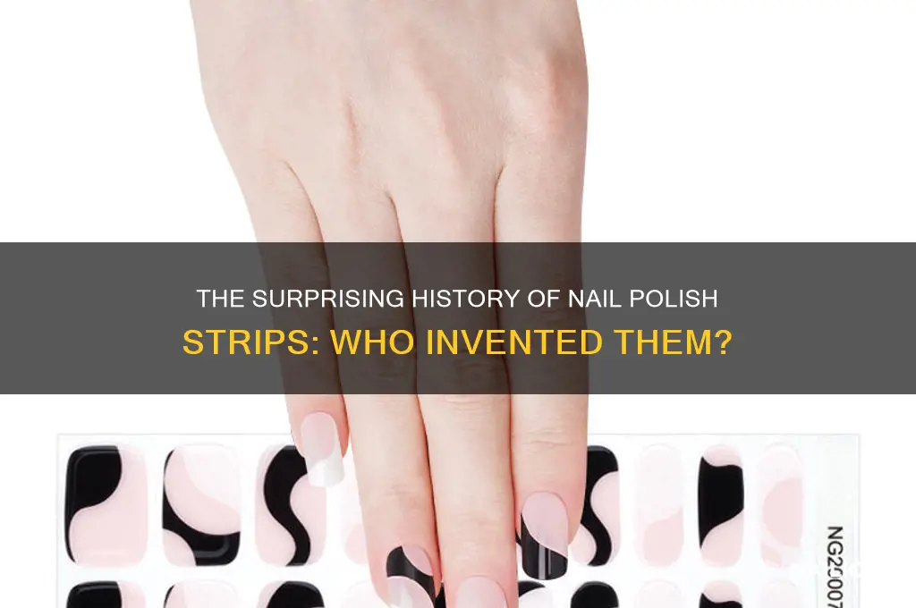 The Surprising History Of Nail Polish Strips: Who Invented Them? | Nailicy