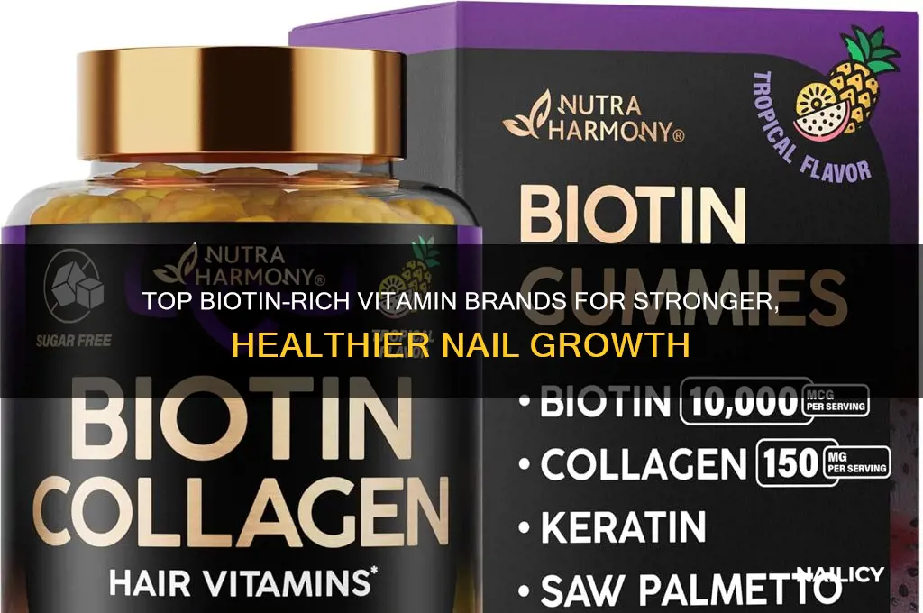 Top Biotin-Rich Vitamin Brands For Stronger, Healthier Nail Growth ...