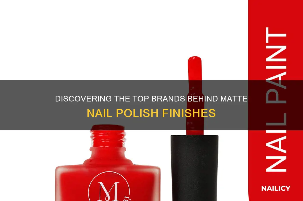 Discovering The Top Brands Behind Matte Nail Polish Finishes | Nailicy
