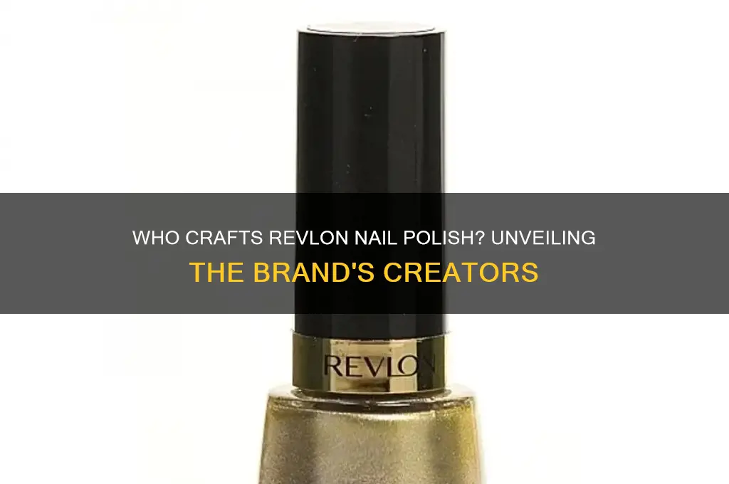 Who Crafts Revlon Nail Polish? Unveiling The Brand's Creators | Nailicy