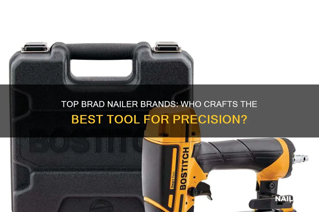 Top Brad Nailer Brands: Who Crafts The Best Tool For Precision? | Nailicy