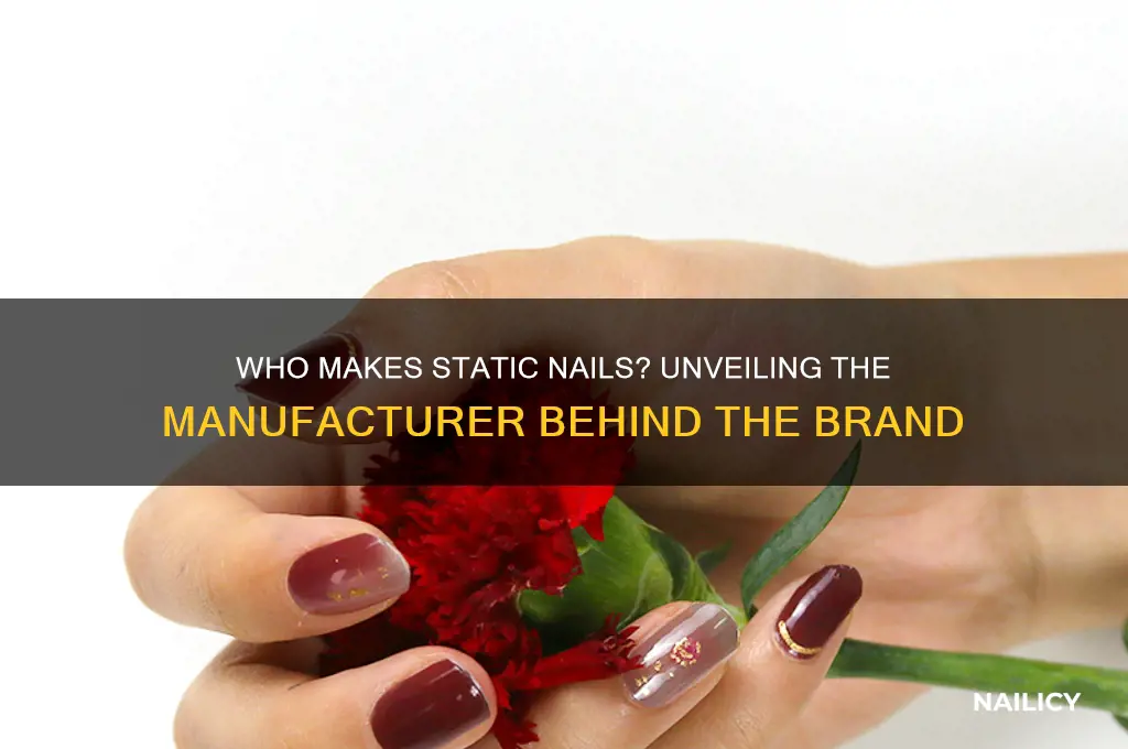 Who Makes Static Nails? Unveiling The Manufacturer Behind The Brand ...