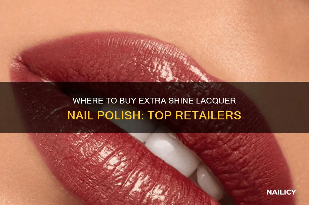 Where To Buy Extra Shine Lacquer Nail Polish: Top Retailers | Nailicy