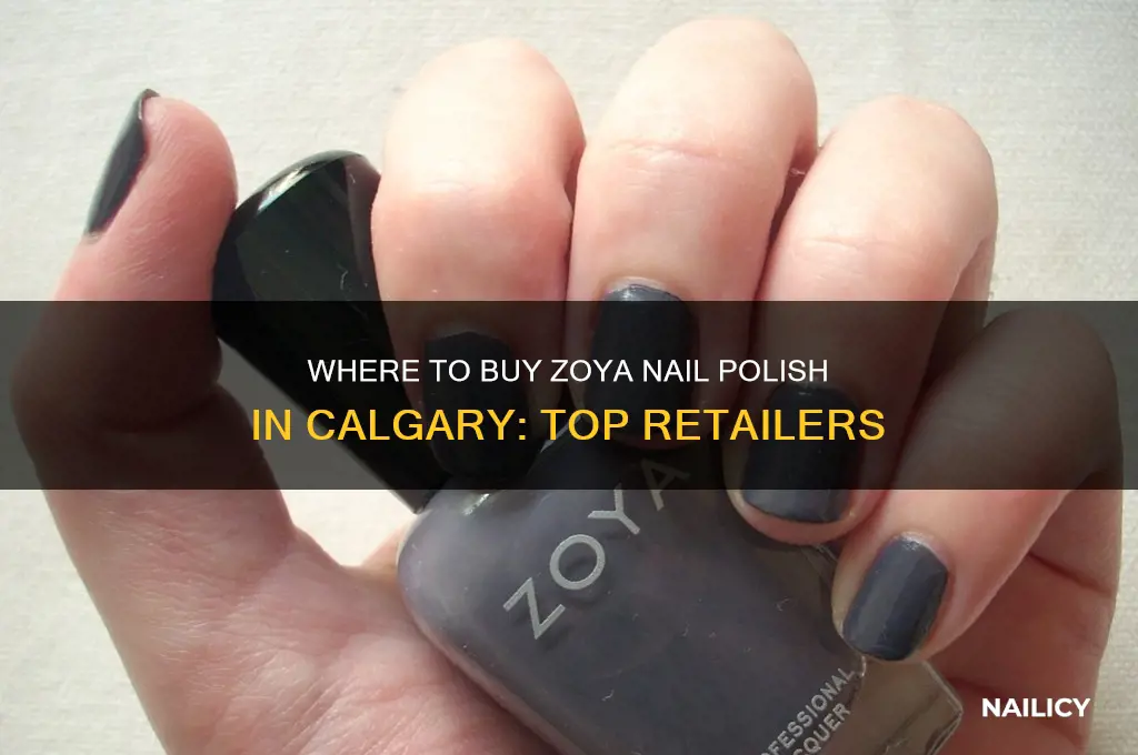 Where To Buy Zoya Nail Polish In Calgary: Top Retailers | Nailicy