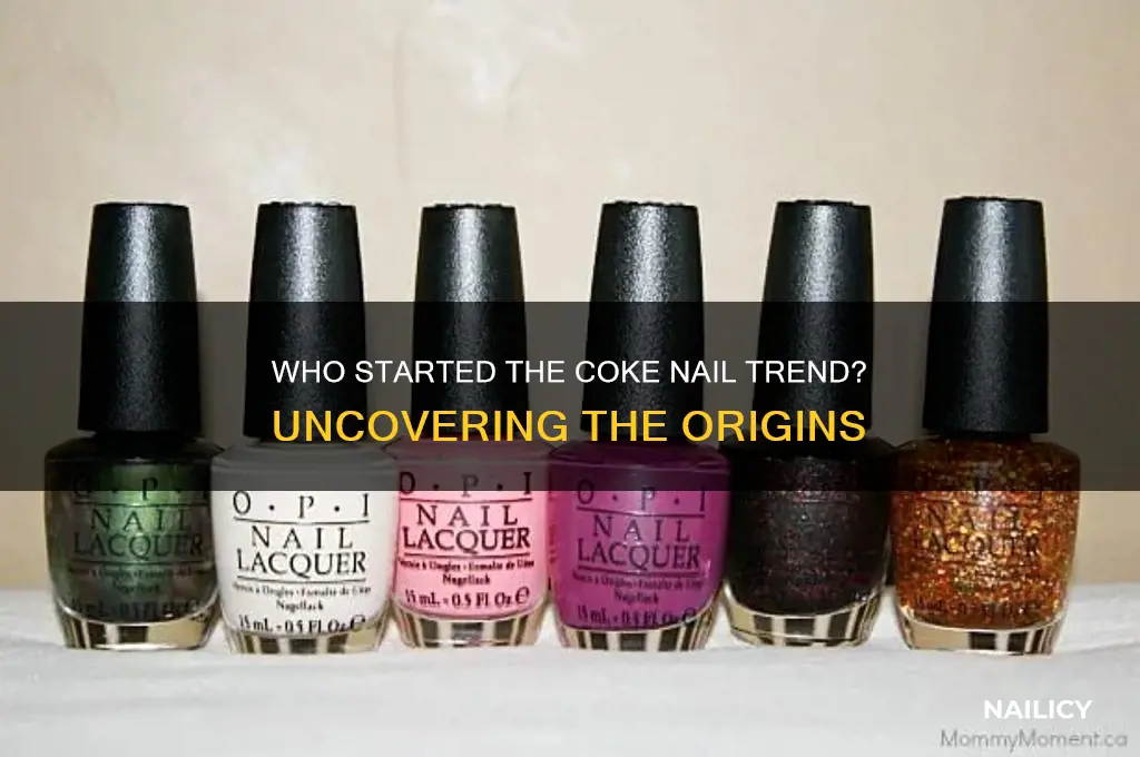 Who Started The Coke Nail Trend? Uncovering The Origins | Nailicy