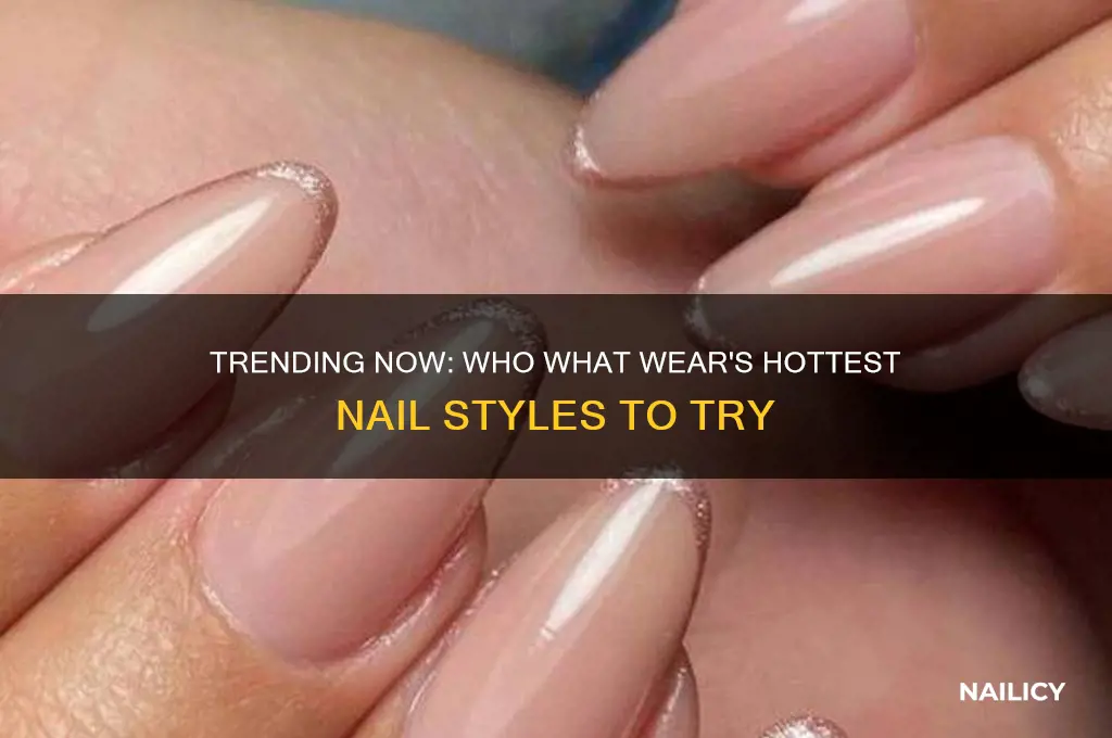 Trending Now: Who What Wear's Hottest Nail Styles To Try | Nailicy