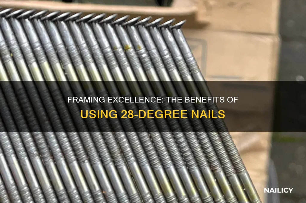 Framing Excellence: The Benefits Of Using 28-Degree Nails | Nailicy