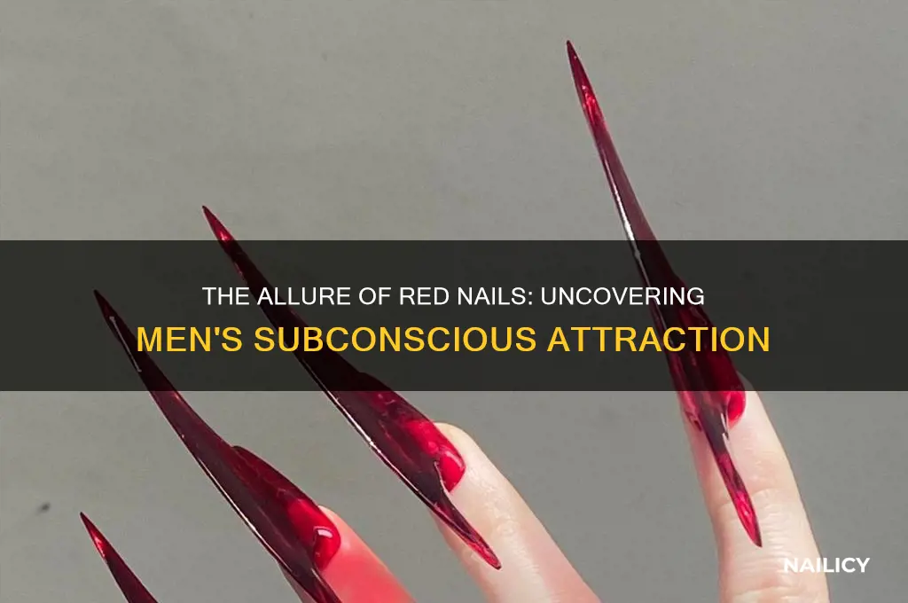 The Allure Of Red Nails: Uncovering Men's Subconscious Attraction | Nailicy