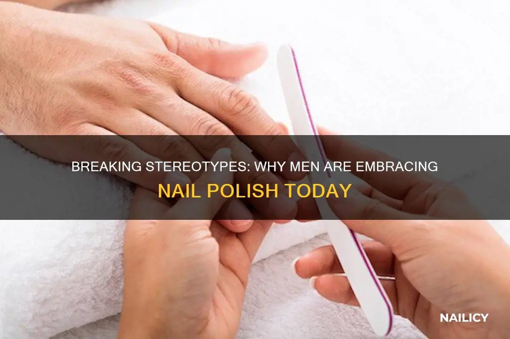 Breaking Stereotypes: Why Men Are Embracing Nail Polish Today | Nailicy