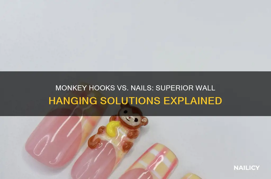 Monkey Hooks Vs. Nails: Superior Wall Hanging Solutions Explained | Nailicy