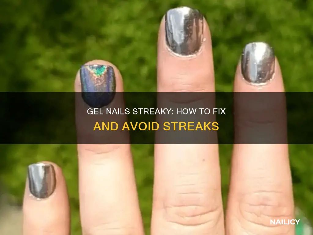 Gel Nails Streaky: How To Fix And Avoid Streaks | Nailicy