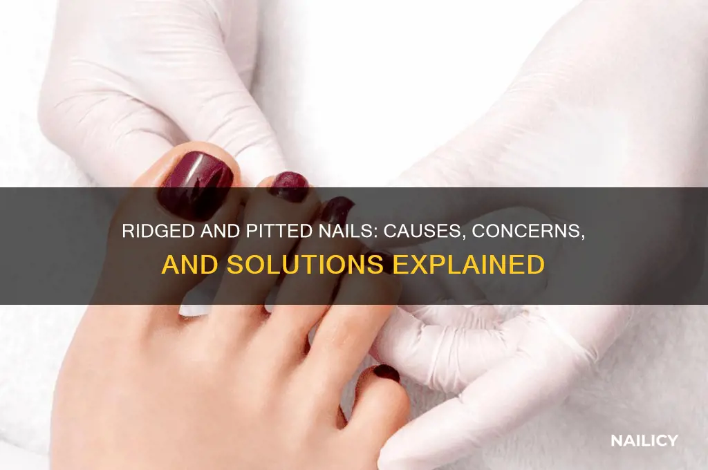 Ridged And Pitted Nails: Causes, Concerns, And Solutions Explained ...