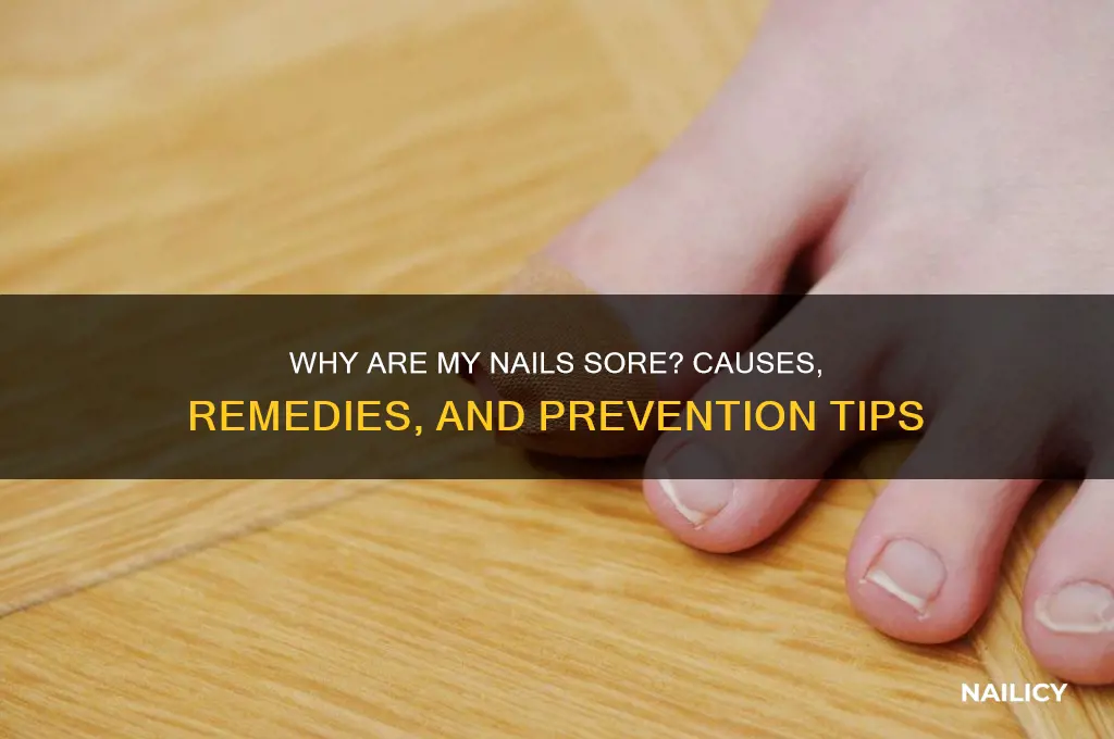 Why Are My Nails Sore? Causes, Remedies, And Prevention Tips | Nailicy