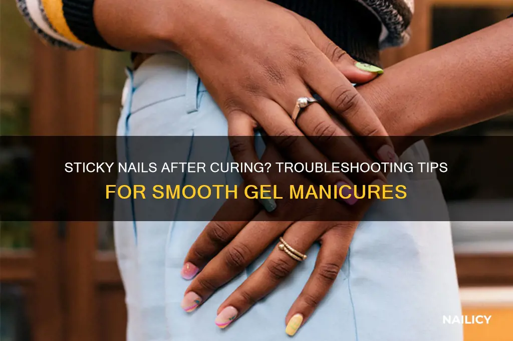 Sticky Nails After Curing? Troubleshooting Tips For Smooth Gel ...