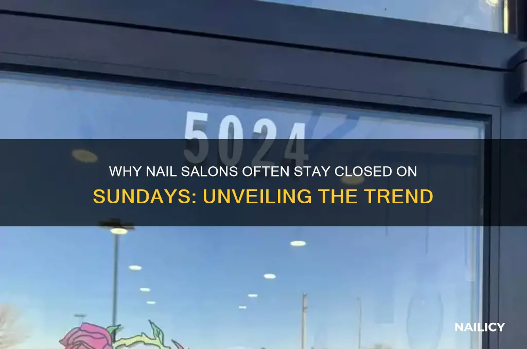 Nail Shops On Sunday
