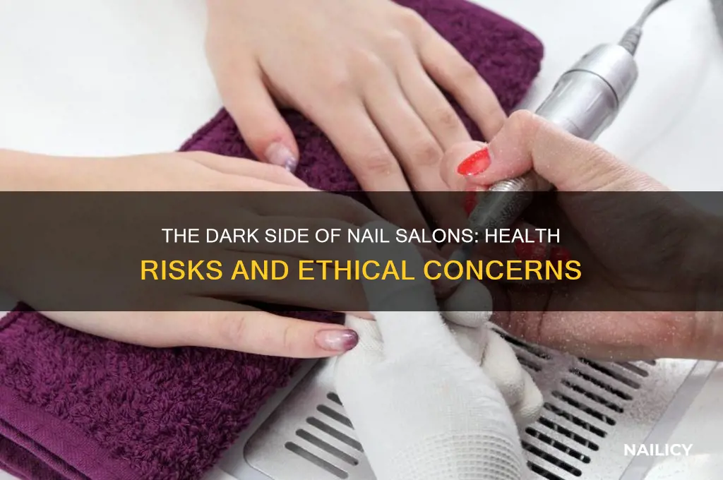 The Dark Side Of Nail Salons: Health Risks And Ethical Concerns | Nailicy
