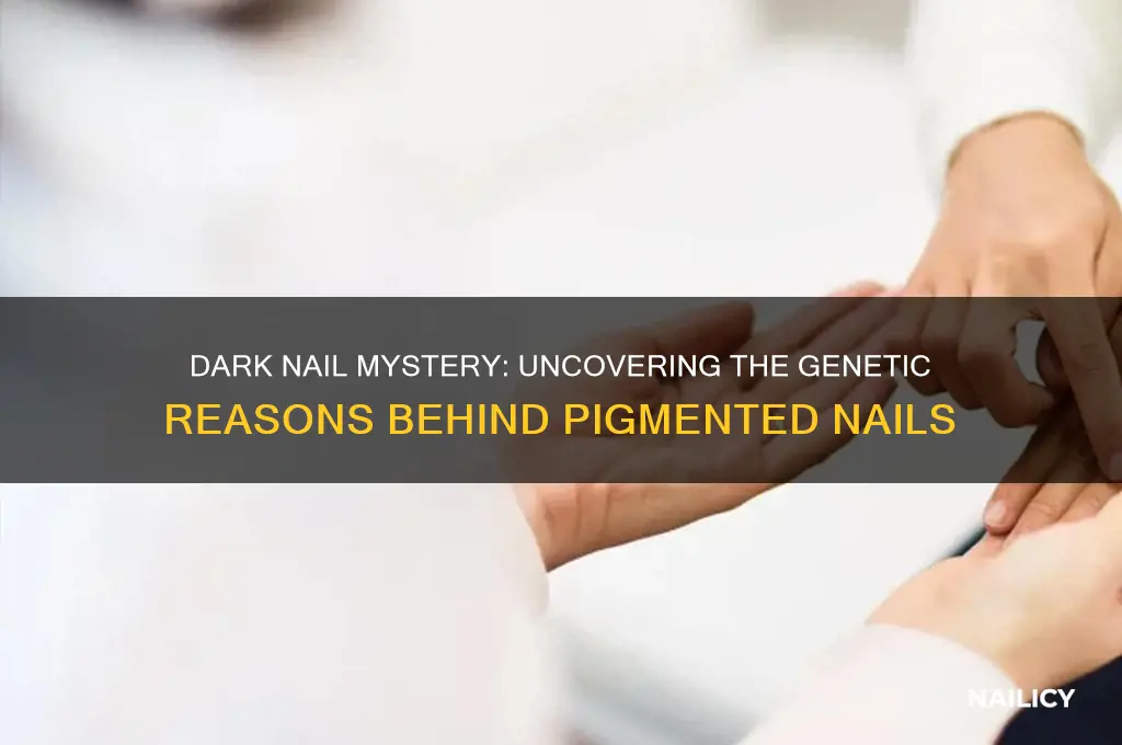 Dark Nail Mystery: Uncovering The Genetic Reasons Behind Pigmented ...