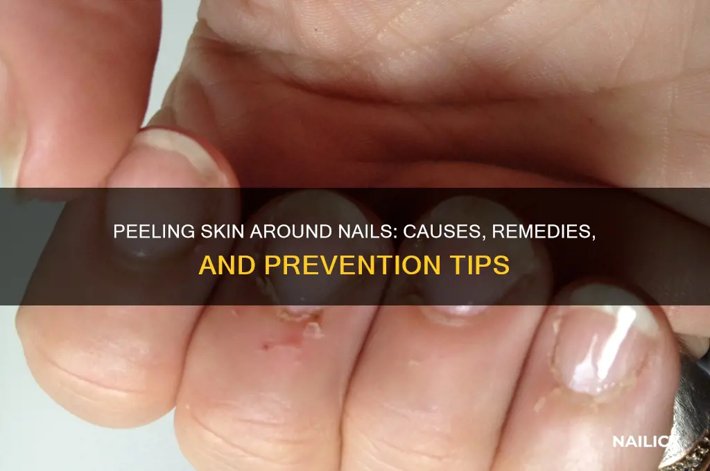 Peeling Skin Around Nails: Causes, Remedies, And Prevention Tips | Nailicy