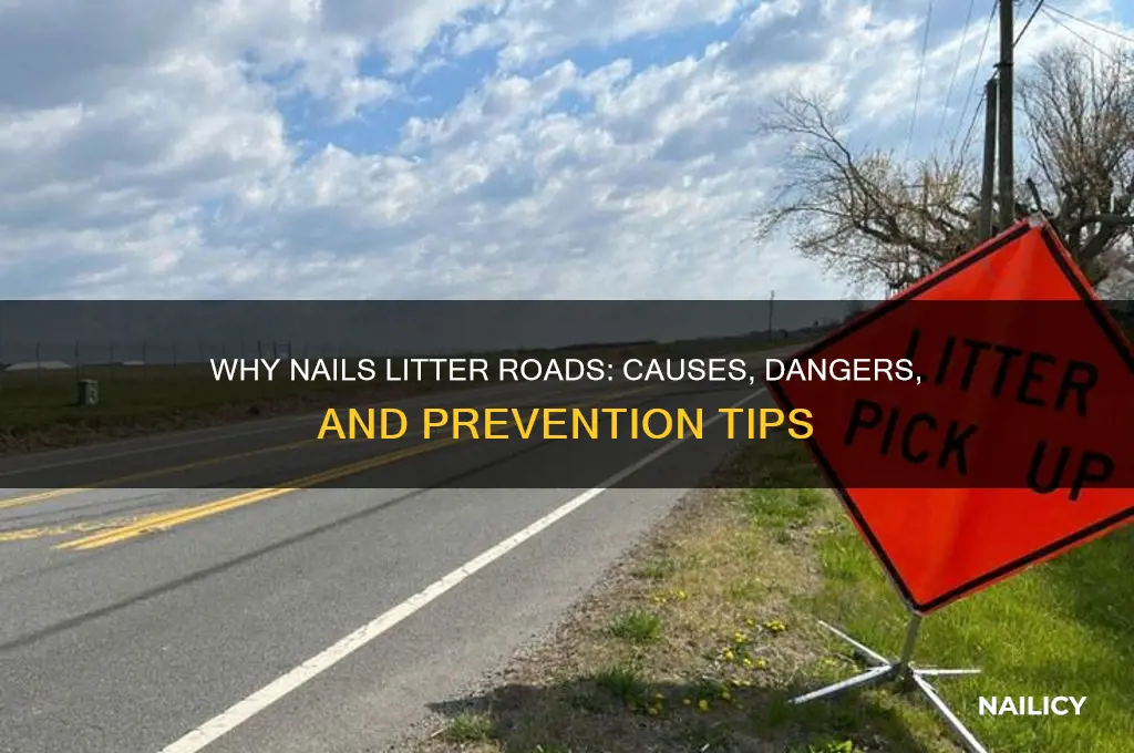 Why Nails Litter Roads: Causes, Dangers, And Prevention Tips | Nailicy