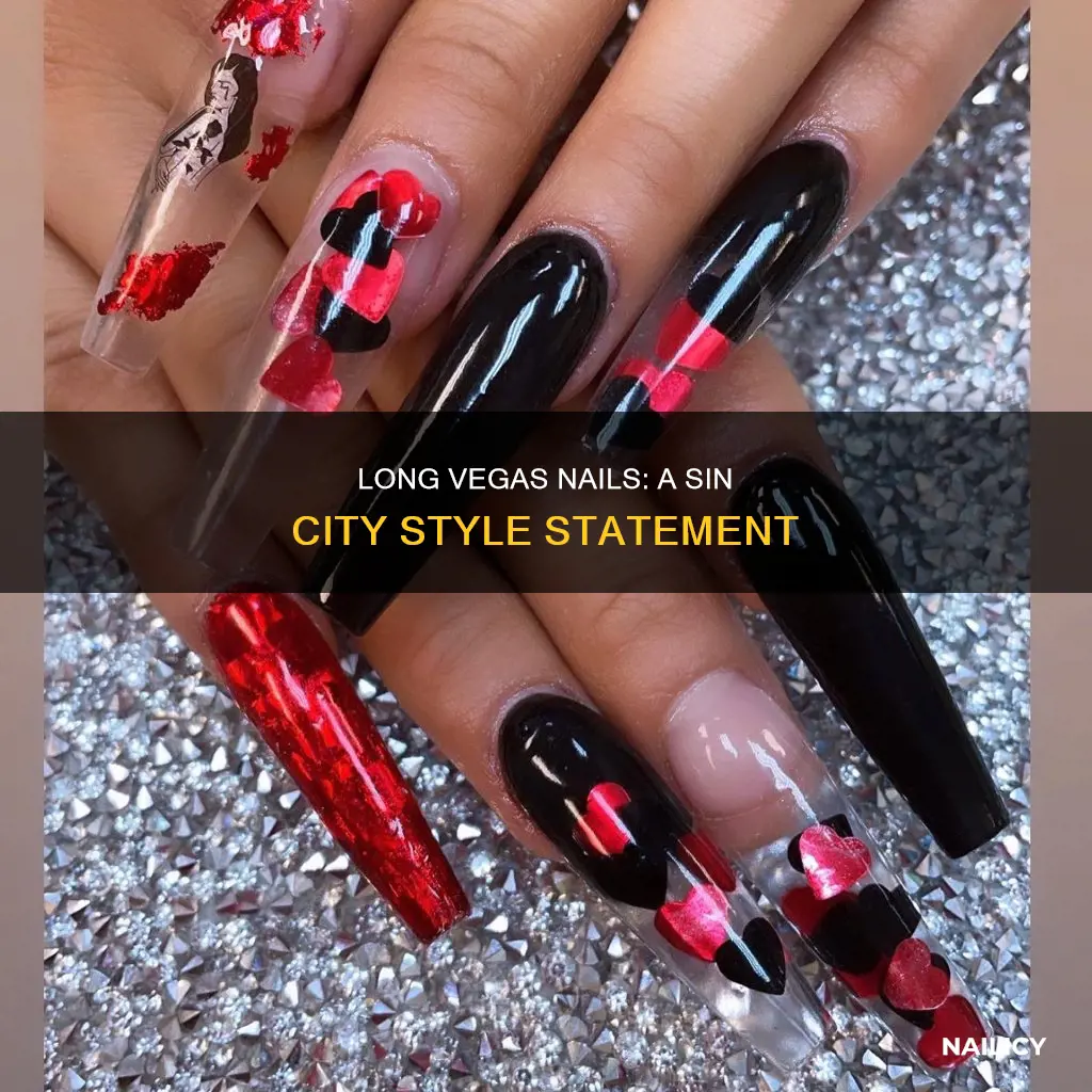 Long Vegas Nails: A Sin City Style Statement | Nailicy