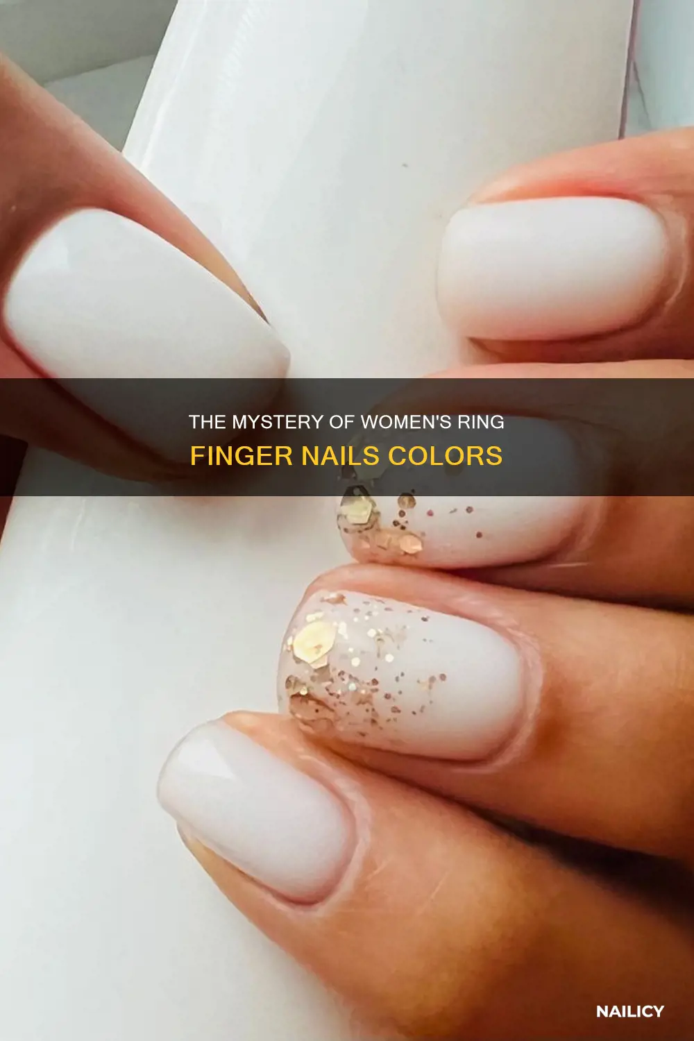 The Mystery Of Women's Ring Finger Nails Colors | Nailicy