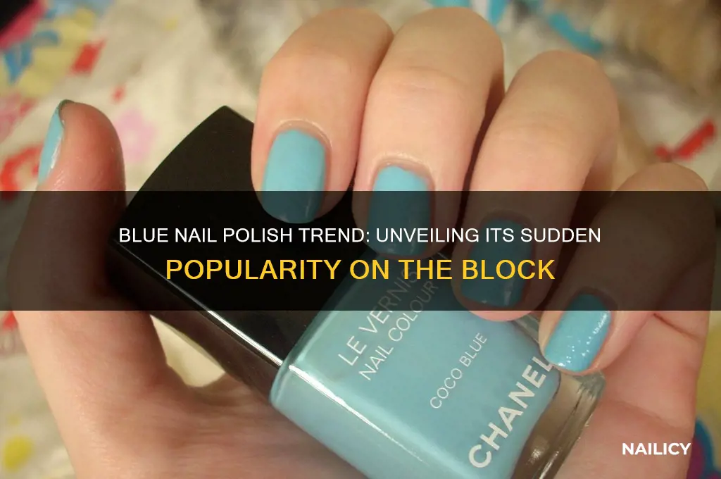 Blue Nail Polish Trend: Unveiling Its Sudden Popularity On The Block ...