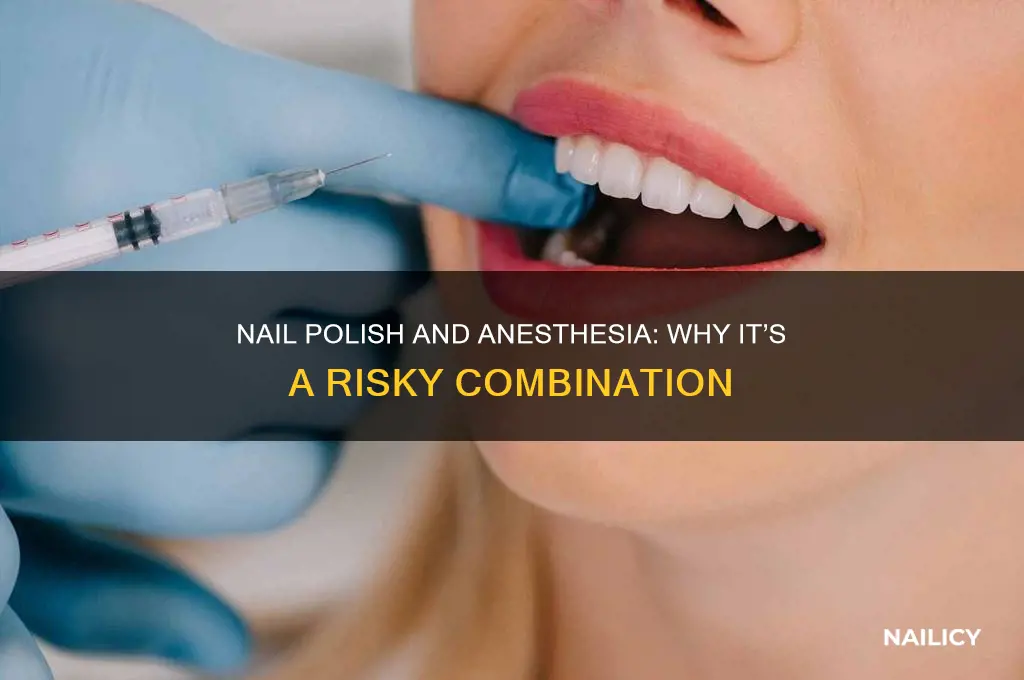 Nail Polish And Anesthesia: Why It’S A Risky Combination | Nailicy