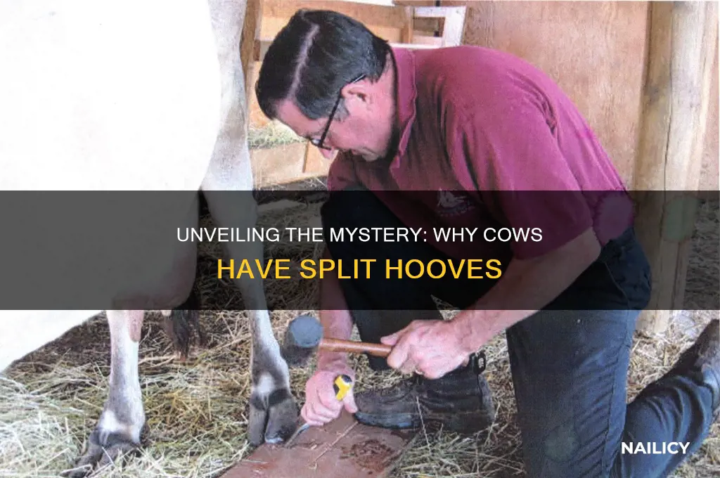 Unveiling The Mystery: Why Cows Have Split Hooves | Nailicy
