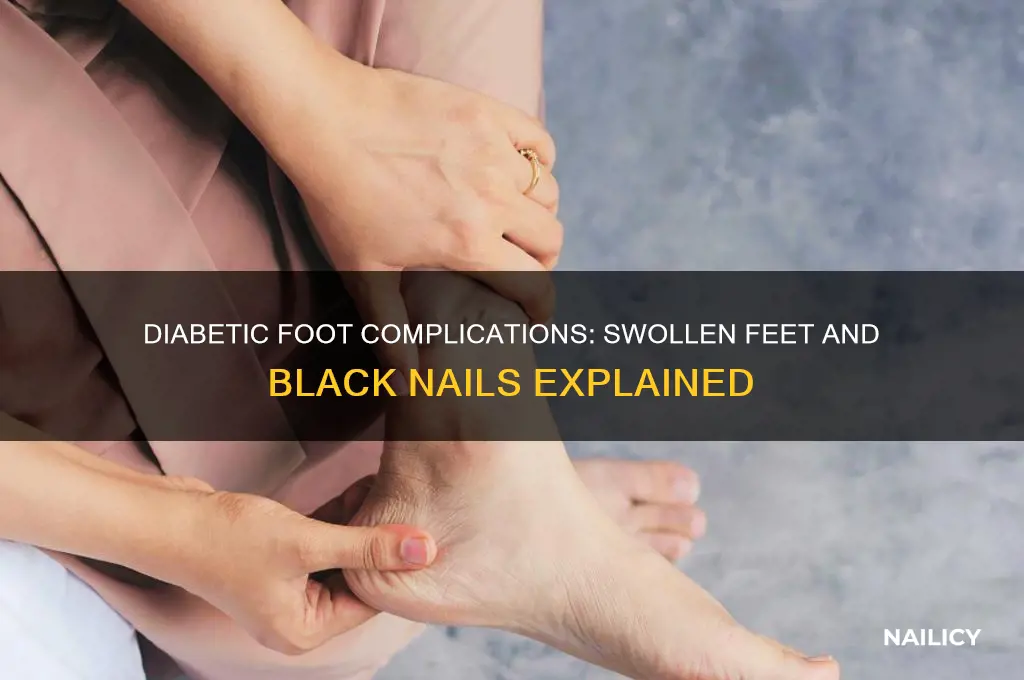 Diabetic Foot Complications: Swollen Feet And Black Nails Explained ...