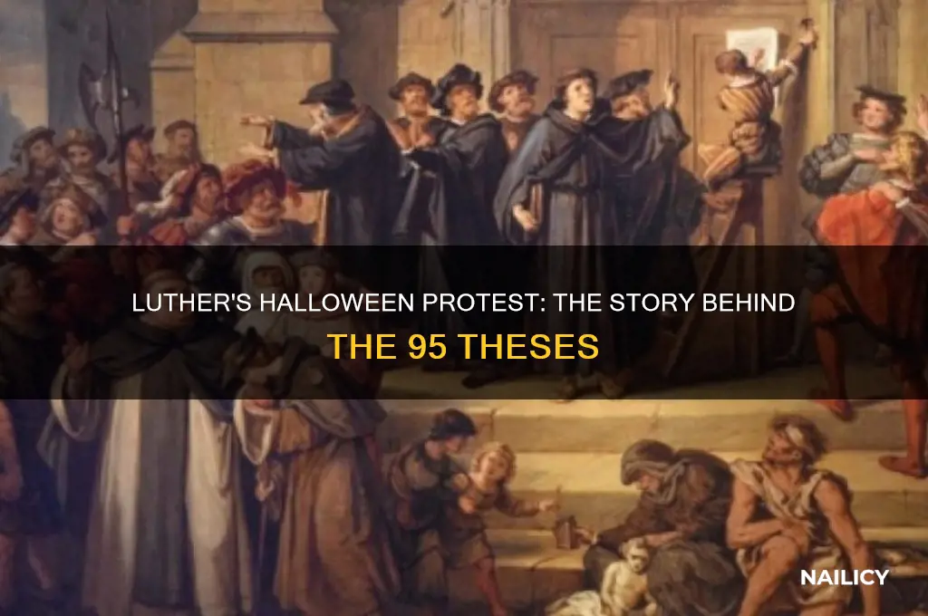 Luther's Halloween Protest: The Story Behind The 95 Theses | Nailicy