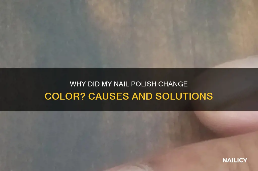 Why Did My Nail Polish Change Color? Causes And Solutions | Nailicy