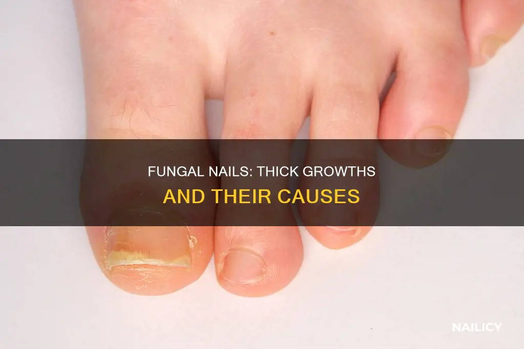Fungal Nails: Thick Growths And Their Causes | Nailicy