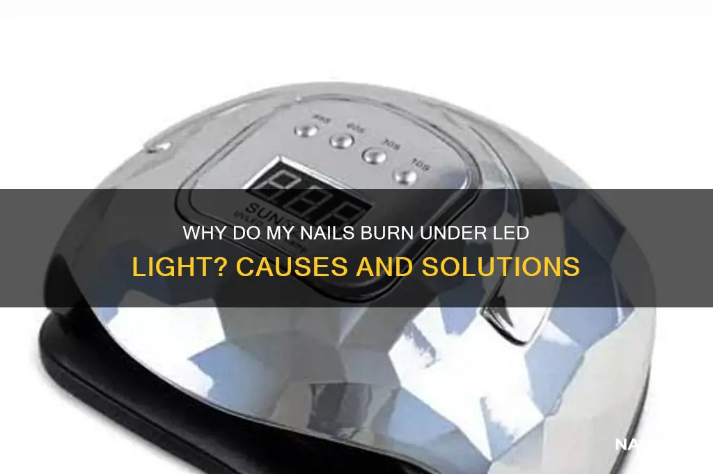 Why Do My Nails Burn Under Led Light? Causes And Solutions | Nailicy