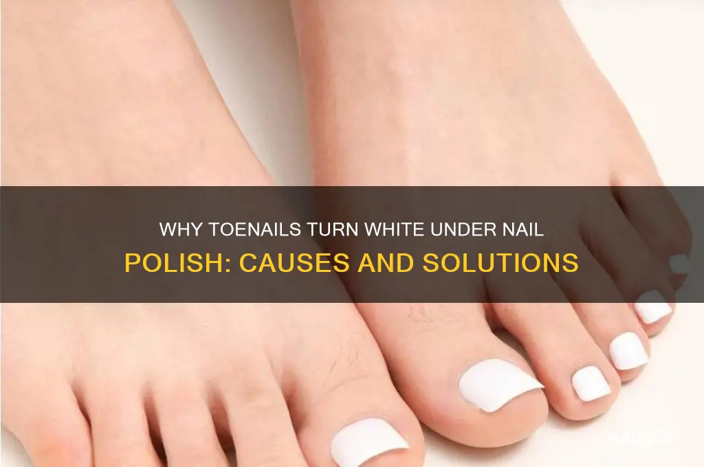 Why Toenails Turn White Under Nail Polish: Causes And Solutions | Nailicy