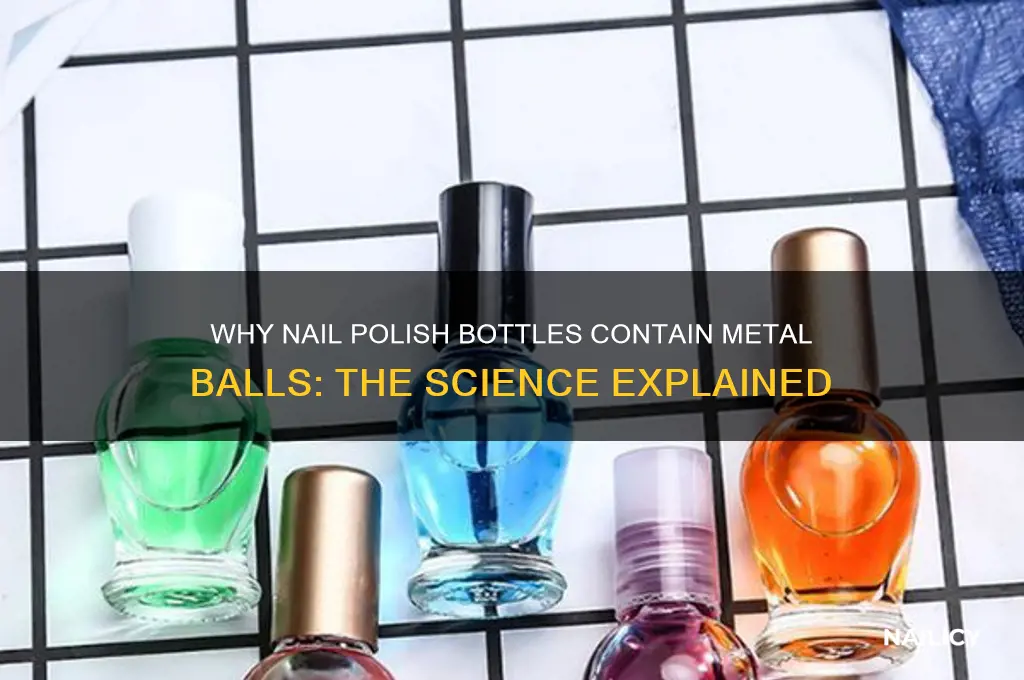 Why Nail Polish Bottles Contain Metal Balls: The Science Explained ...