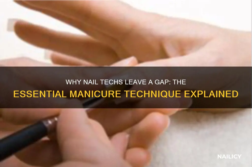 Why Nail Techs Leave A Gap: The Essential Manicure Technique Explained ...