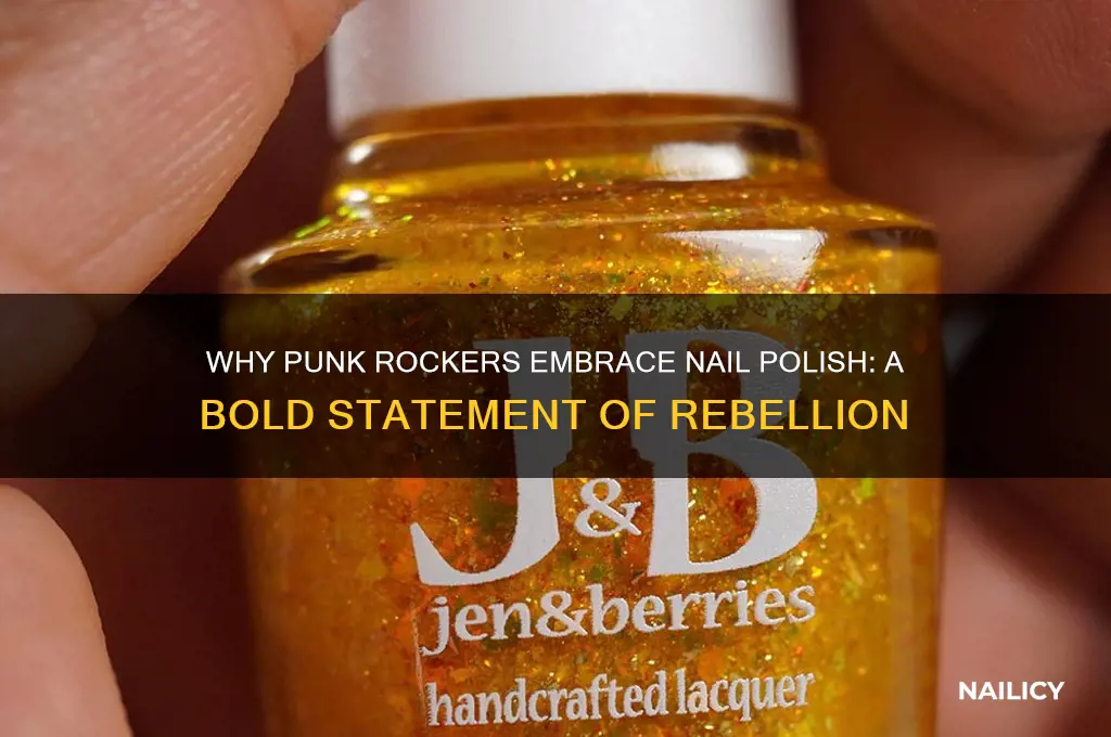 Why Punk Rockers Embrace Nail Polish: A Bold Statement Of Rebellion ...
