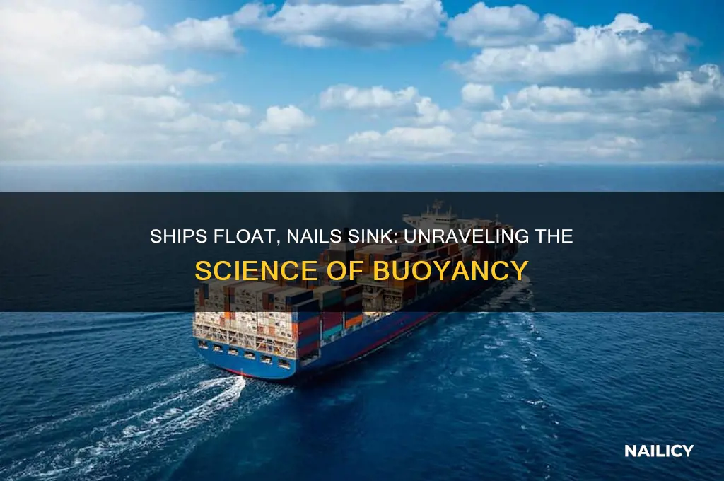 Ships Float, Nails Sink: Unraveling The Science Of Buoyancy | Nailicy