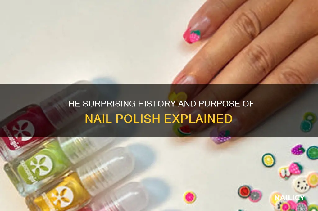 The Surprising History And Purpose Of Nail Polish Explained | Nailicy