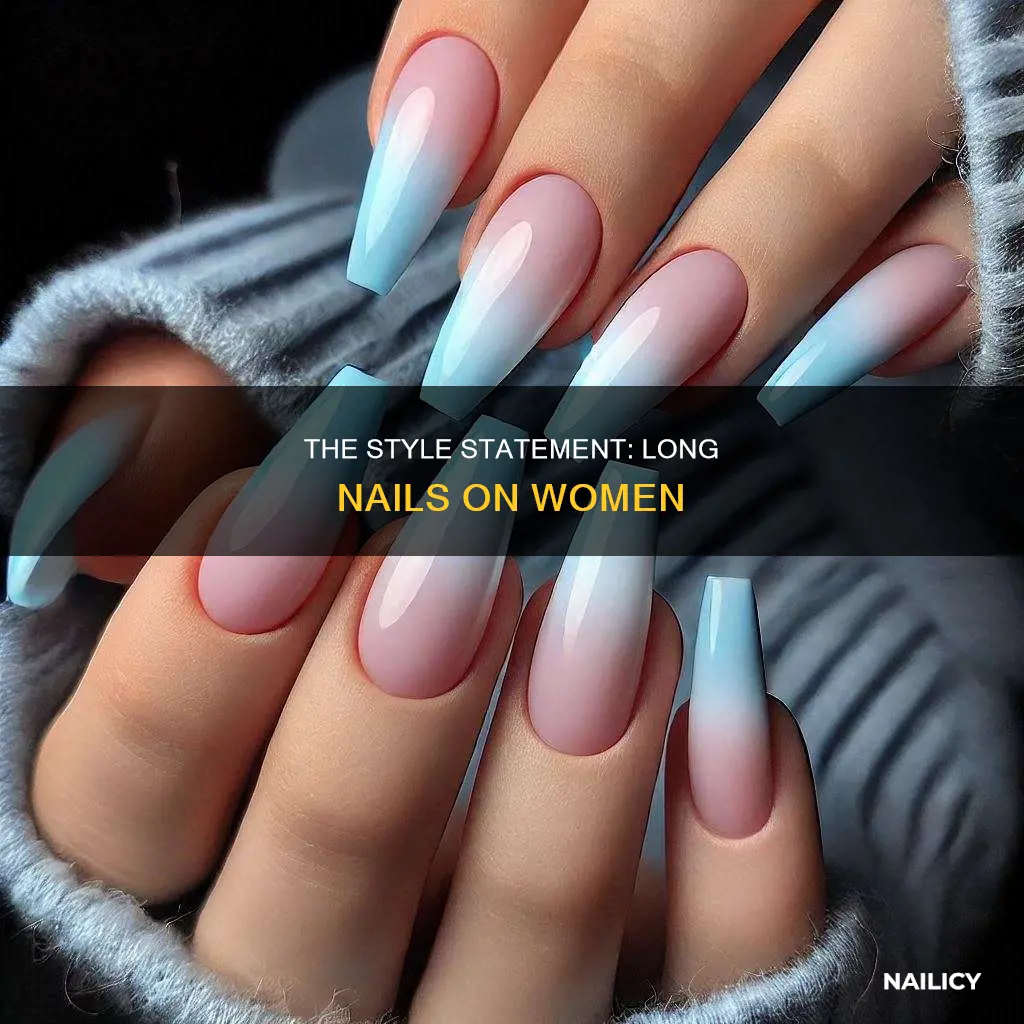 The Style Statement: Long Nails On Women | Nailicy