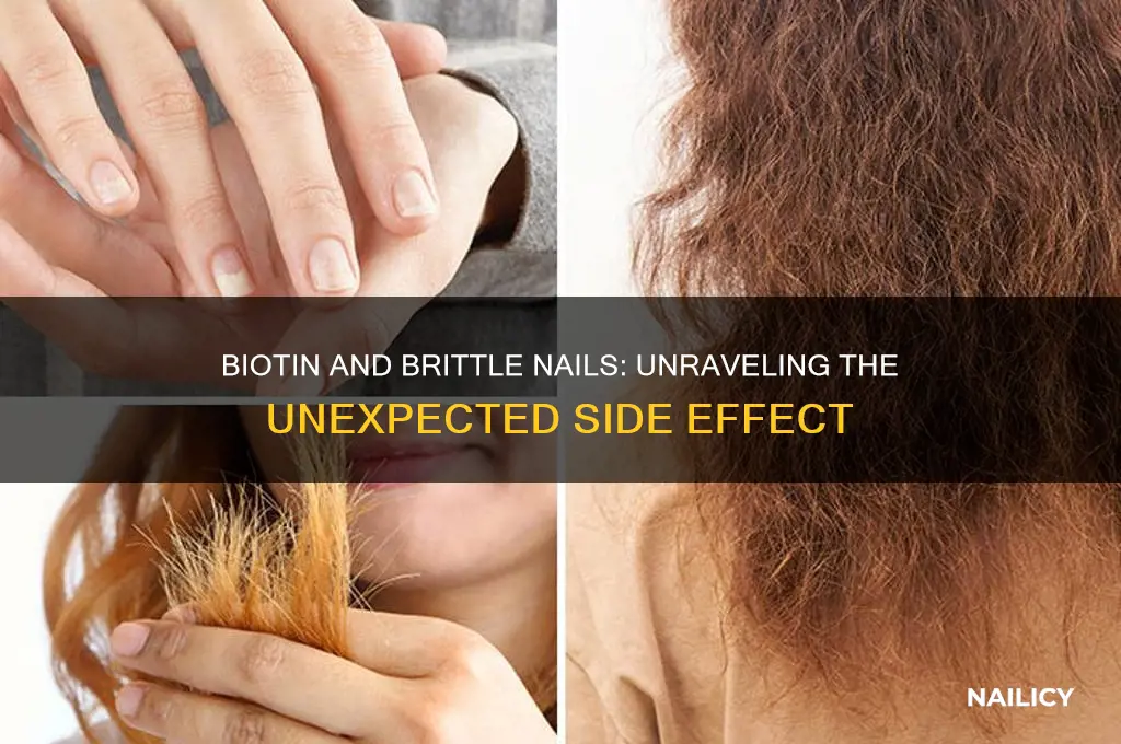 Biotin And Brittle Nails: Unraveling The Unexpected Side Effect | Nailicy